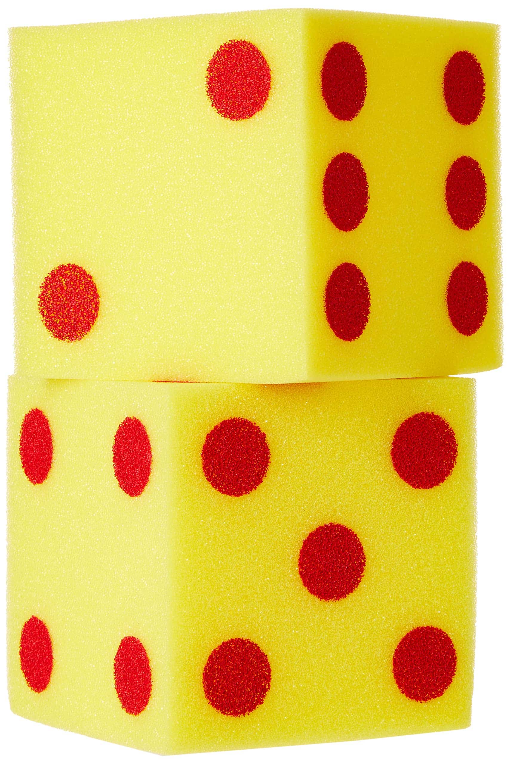 Giant Soft Cubes Dot 2/pk 5 Inch Cube Square – Buyround2earth.com