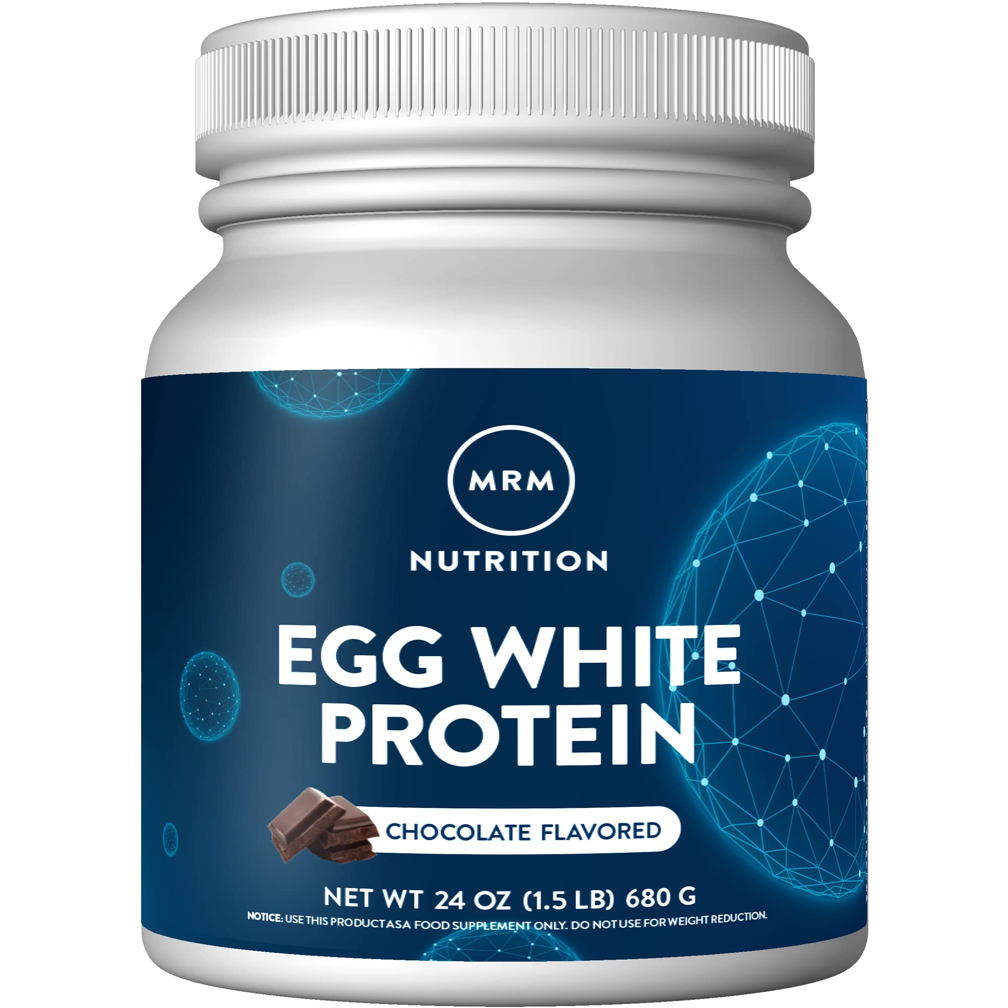 MRM Nutrition Egg White Protein | Chocolate Flavored | 23g fat-free ...